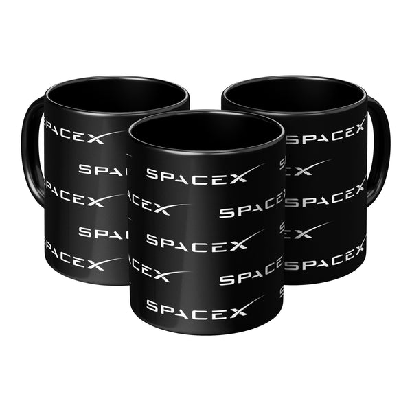 SpaceX Pattern - Mug - Absurd Ink