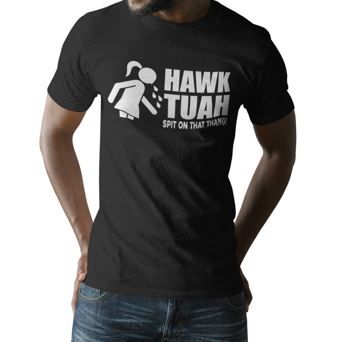 Hawk Tuah Spit On That Thang - T-Shirt - Absurd Ink