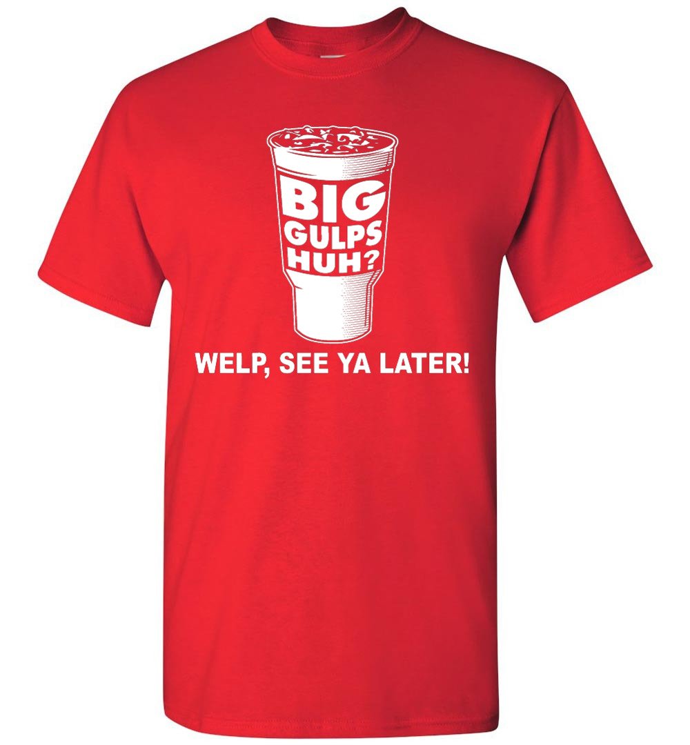 Dumb and Dumber - Big Gulps - T-Shirt - Absurd Ink